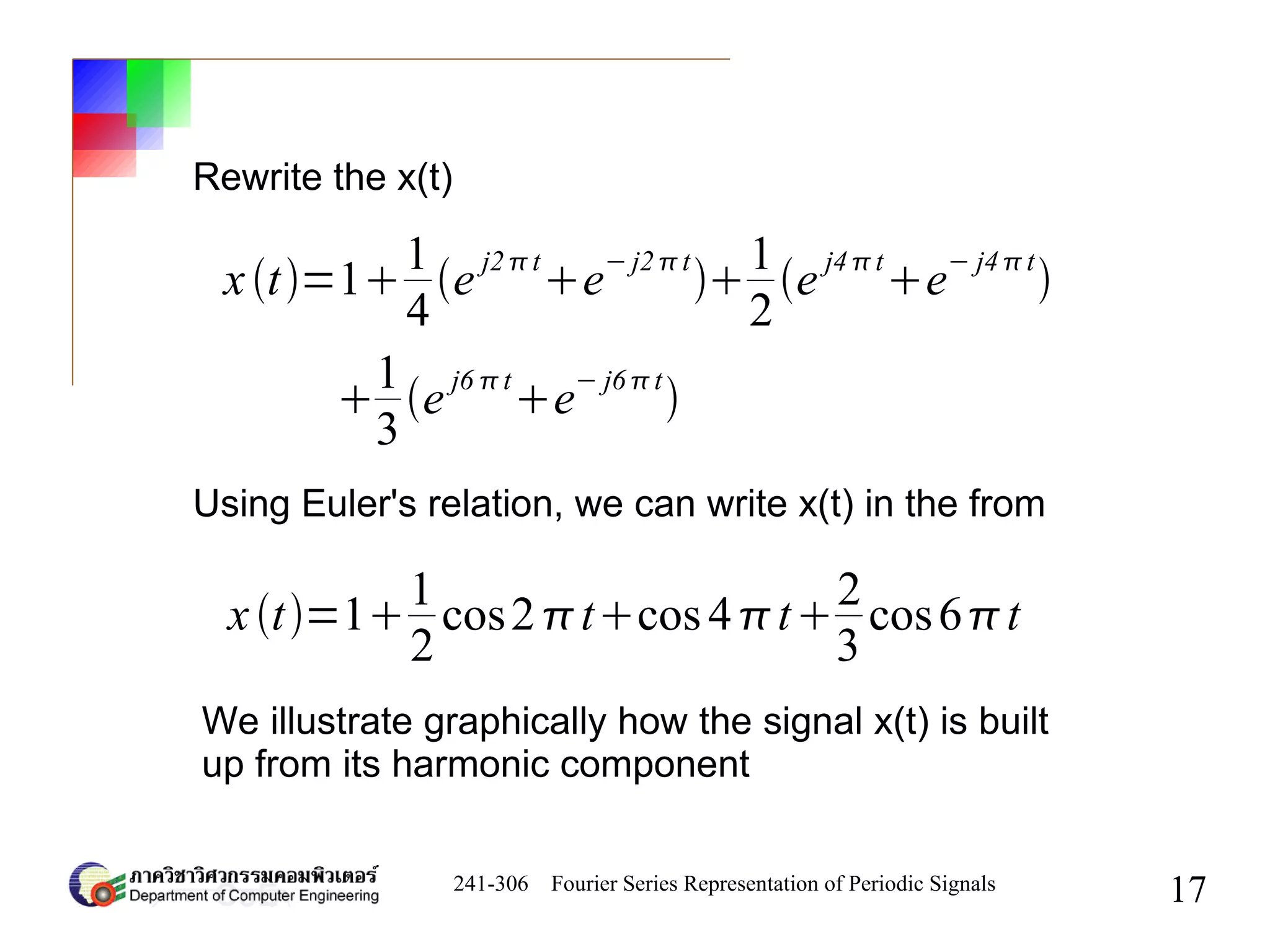 Chapter3 - Fourier Series Representation of Periodic Signals | PDF ...