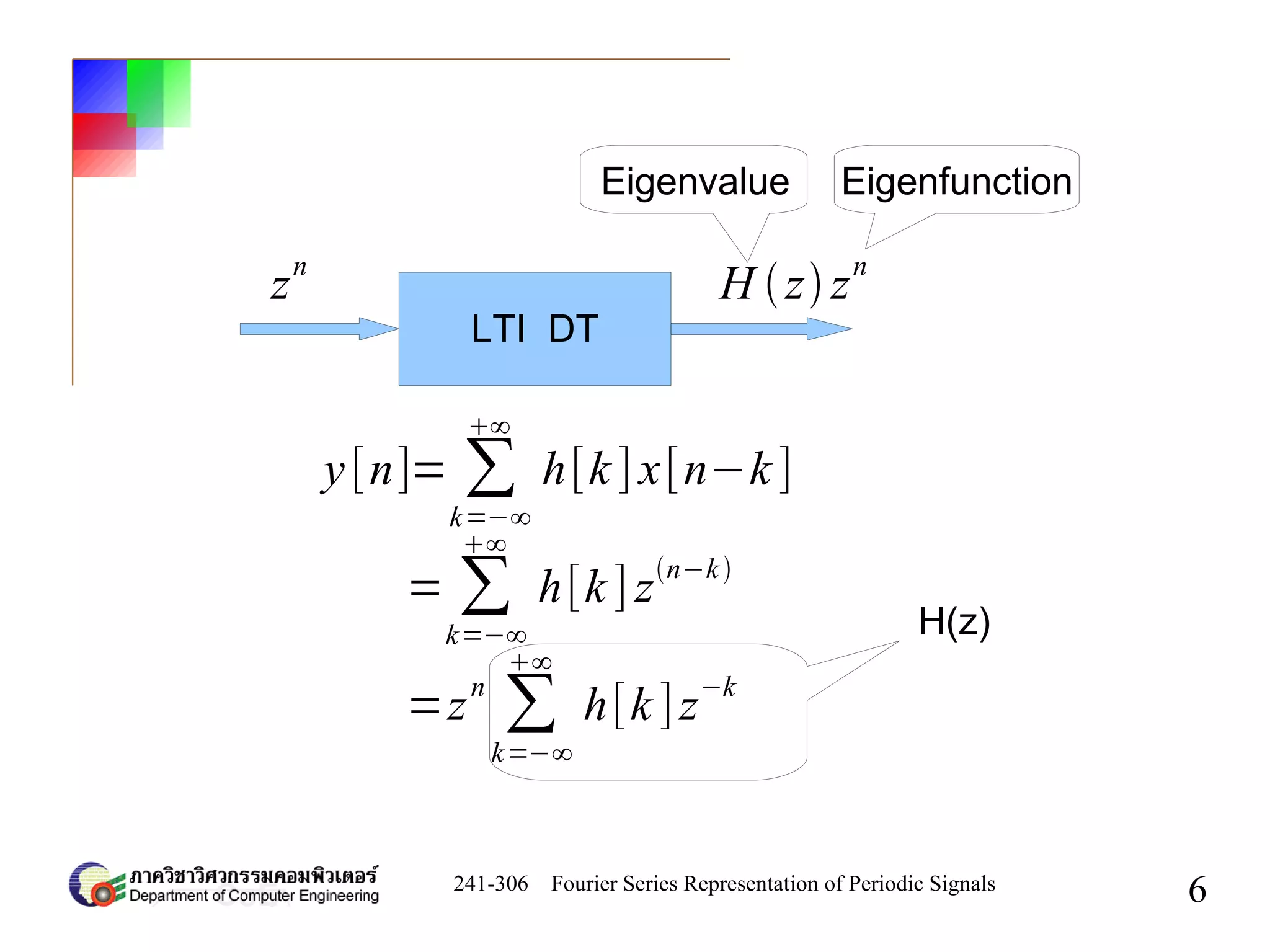 Chapter3 - Fourier Series Representation of Periodic Signals | PDF