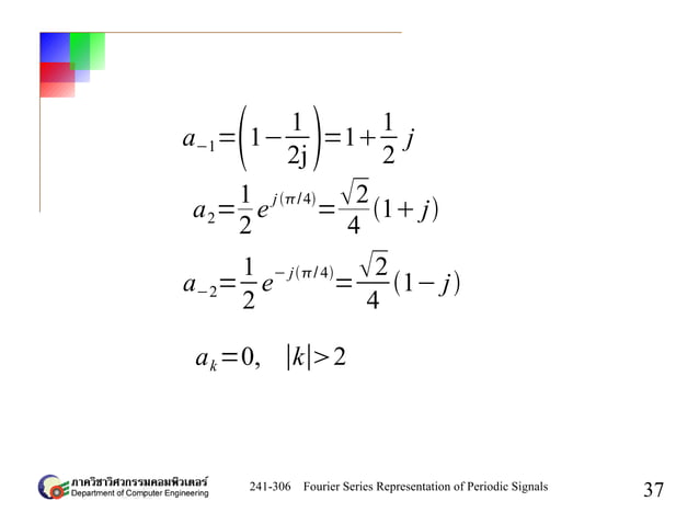 Chapter3 - Fourier Series Representation of Periodic Signals | PDF | Physics | Science