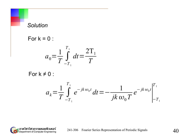 Chapter3 - Fourier Series Representation of Periodic Signals | PDF | Physics | Science