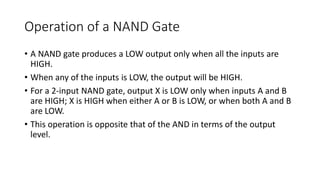 Basic Gates in Digital Logic | PPT