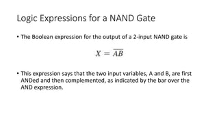 Basic Gates in Digital Logic | PPT