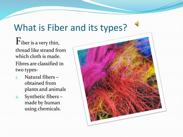 Class 8 NCERT Science Chapter-3 Synthetic Fibers PPT | PPTX