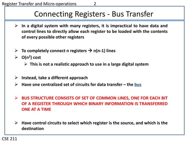 Bus and Memory transfer | PPT | Data Storage and Warehousing | Computing
