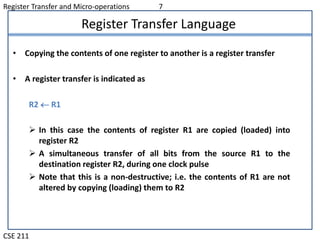 Register Transfer Language | PPTX