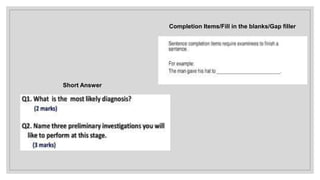 Objective type of test | PPT