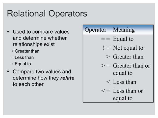 Decision Structures and Boolean Logic | PPT | Programming Languages ...
