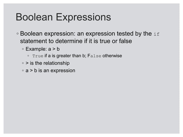 Decision Structures and Boolean Logic | PPT | Programming Languages | Computing