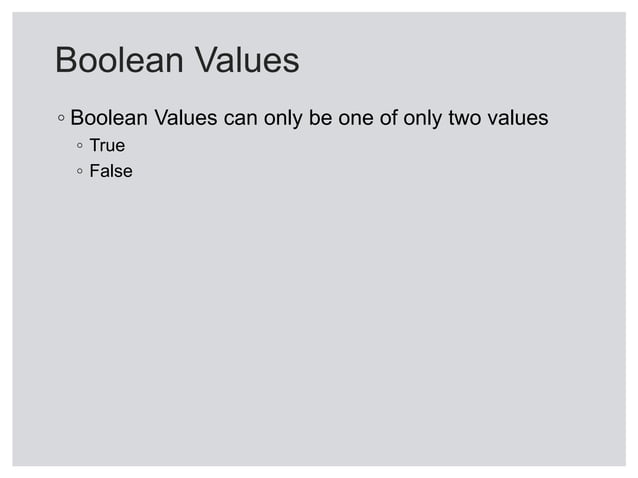 Decision Structures And Boolean Logic Ppt Programming Languages