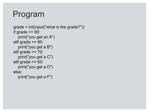 Decision Structures and Boolean Logic | PPT | Programming Languages ...