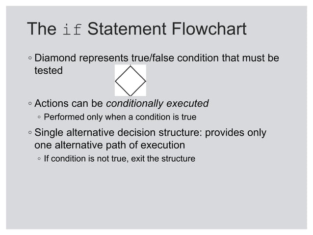 Decision Structures and Boolean Logic | PPT | Programming Languages ...