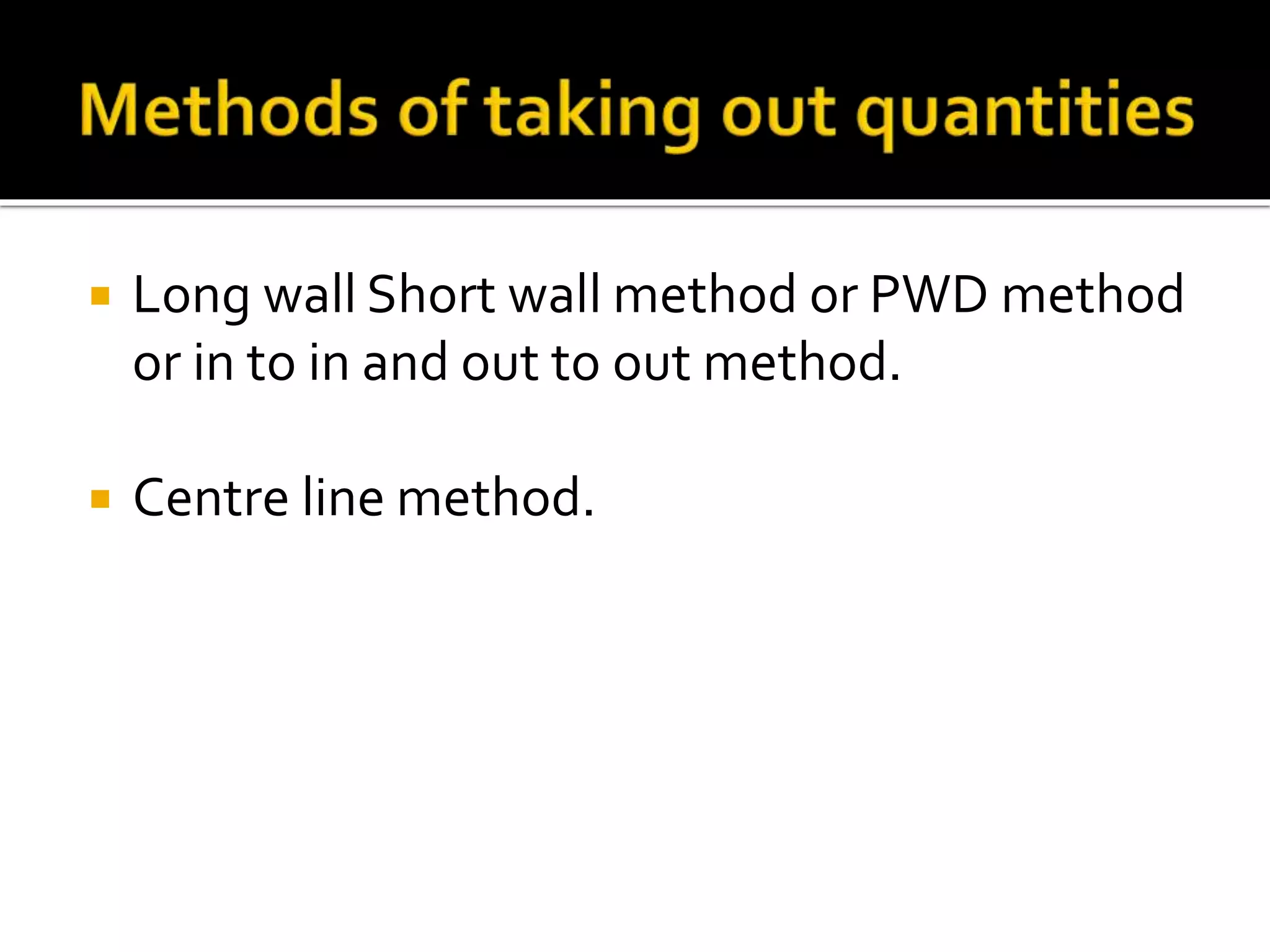 Estimating and Costing | PPTX