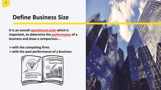 Business Size | PPTX