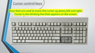 The Keyboard - Primary Class Computer Section | PPTX