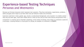 Chapter 3 - Common Test Types and Test Process for Mobile Applications ...