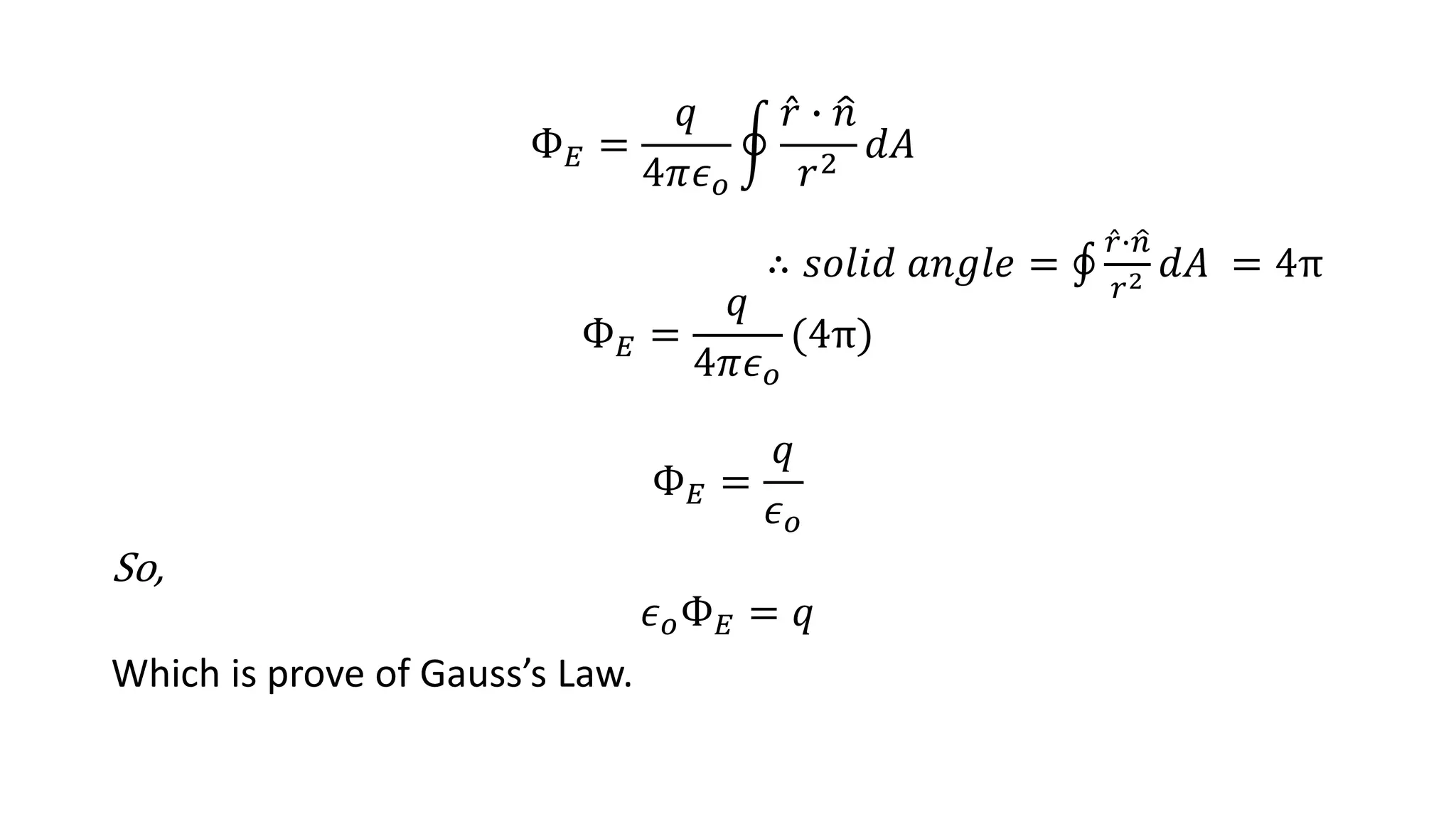 Chapter 3 Gauss's Law.pptx