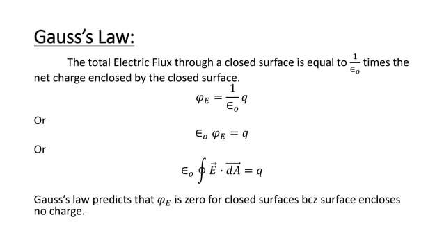 Chapter 3 Gauss's Law.pptx