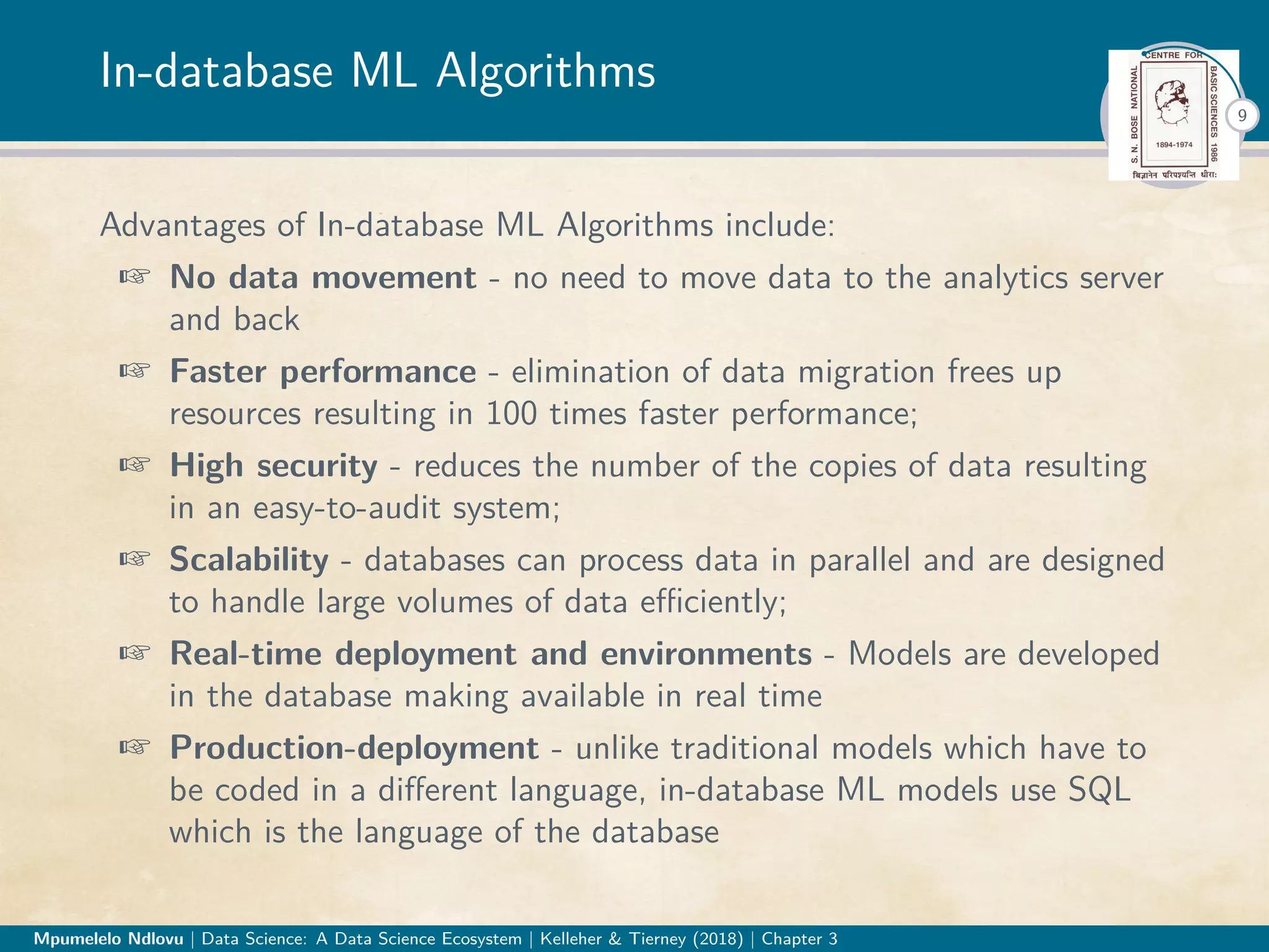 Data Science Chapter3.pdf | Databases | Computer Software and Applications