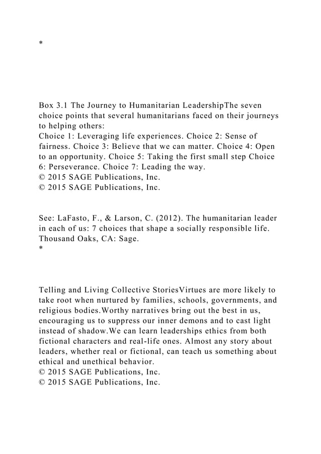 Chapter 3. The Leader’s Character This chapter addresses t.docx