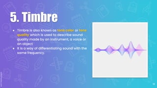 UNDERSTANDING SOUND, IMAGES AND COLOR | PPTX
