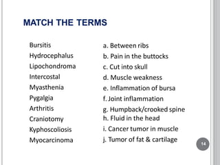 medical terminology | PPTX