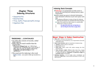 Chapter 3 Indexing.pdf | Search | Internet
