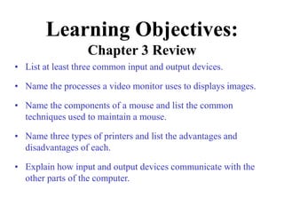 Chapter3.ppt | Computer Peripherals | Computing