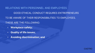 Chapter 3.THE ETHICAL AND SOCIAL RESPONSIBILITIES OF THE ...