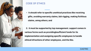 Chapter 3.THE ETHICAL AND SOCIAL RESPONSIBILITIES OF THE ...