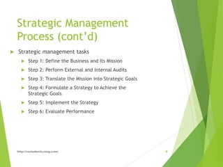 Chapter 3 HR SCORECARD and Strategic Management | PPT