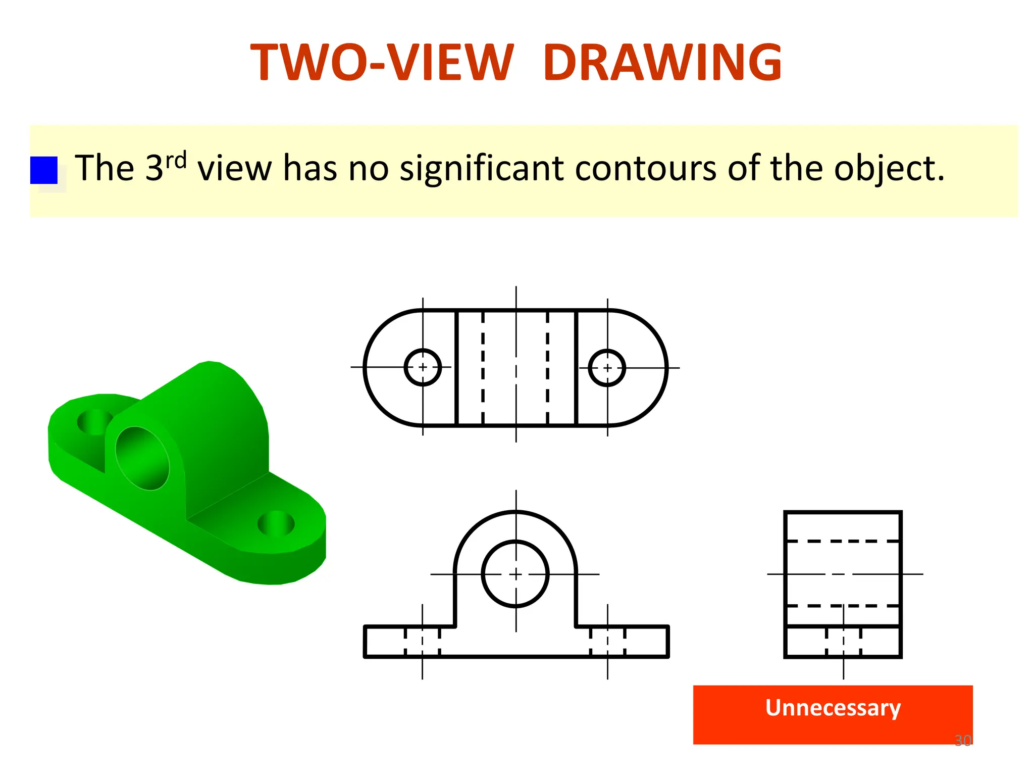 CHAPTER 3. MULTI-VIEW DRAWING (2).pptx | 3-D Graphics | Computer ...