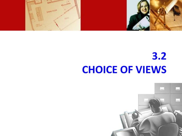 CHAPTER 3. MULTI-VIEW DRAWING (2).pptx | 3-D Graphics | Computer Software and Applications