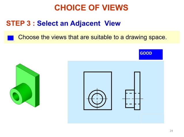CHAPTER 3. MULTI-VIEW DRAWING (2).pptx | 3-D Graphics | Computer Software and Applications