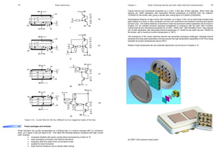 Power switching device and their static Electrical characteristics | PDF