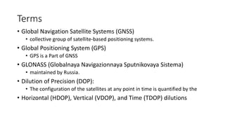 Global positioning system and geographic information system.pptx