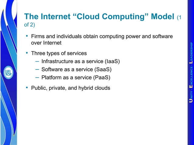 The infracstructure of information technology in e-commerce | PPT
