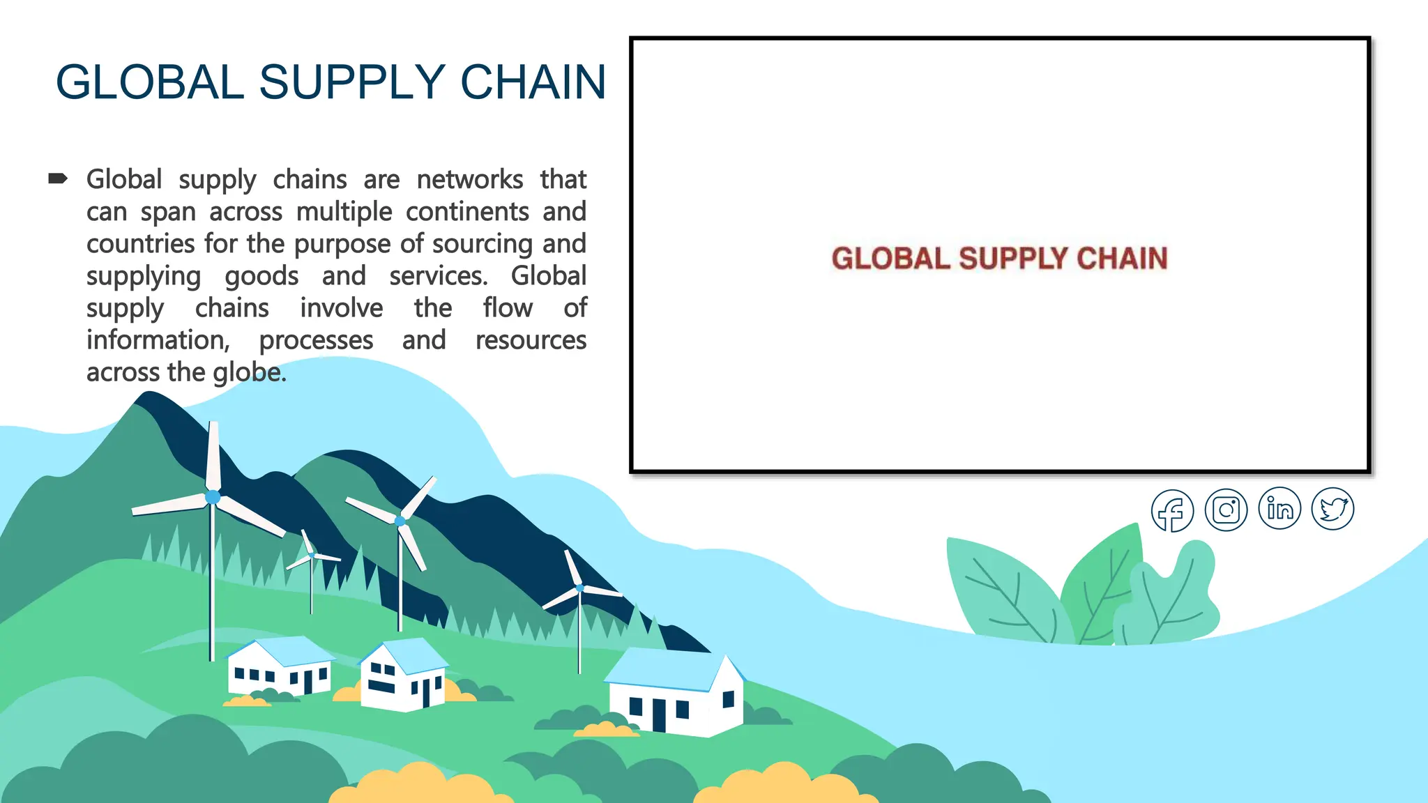 Structure of the global supply chain ppt | PPTX