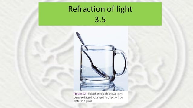 Edexcel, Physics, GCSEs,Refraction of light | PPT
