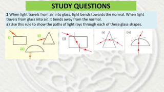 Edexcel, Physics, GCSEs,Refraction of light | PPT