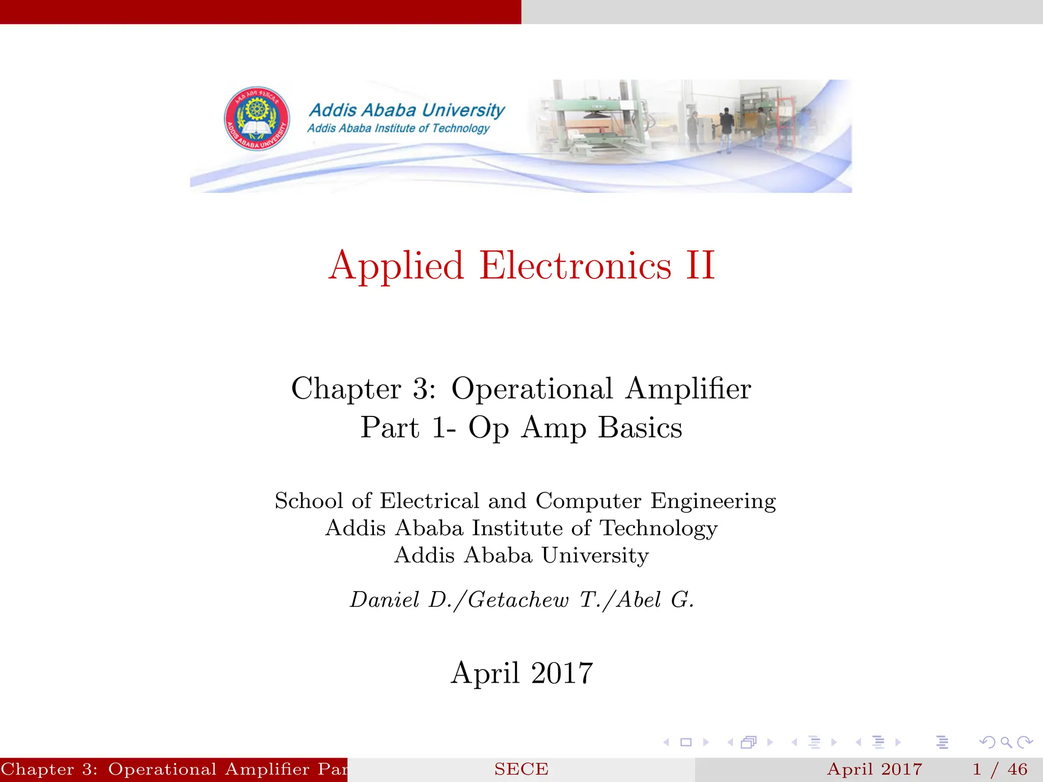 Chapter 3 operational amplifier electrical engineering | PDF