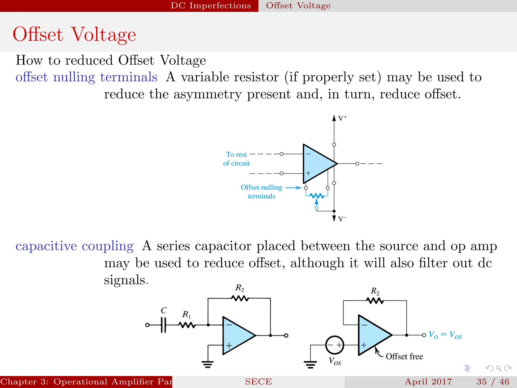 Chapter 3 operational amplifier electrical engineering | PDF