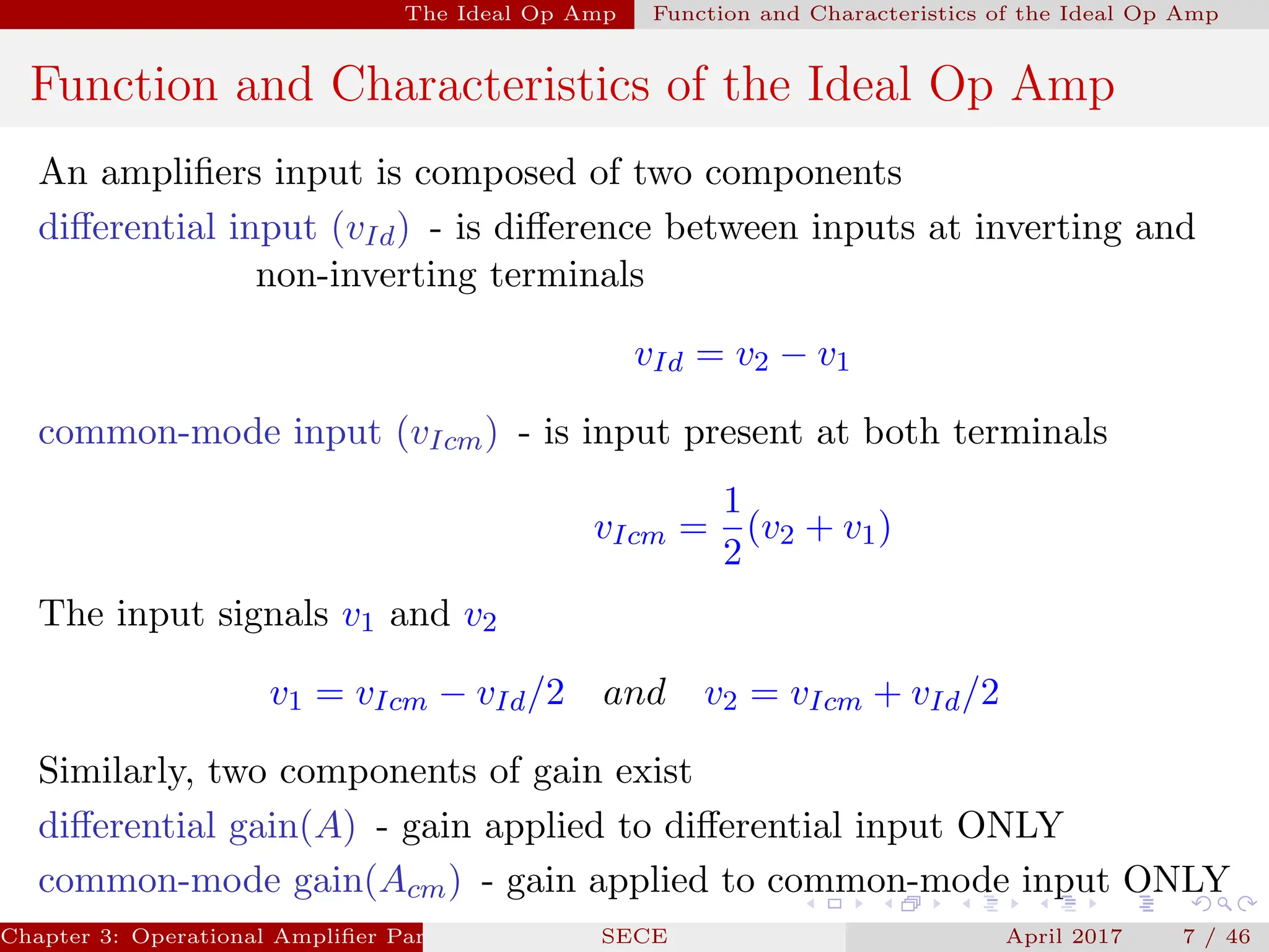 Chapter 3 operational amplifier electrical engineering | PDF