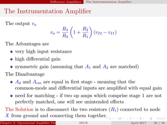 Chapter 3 operational amplifier electrical engineering | PDF