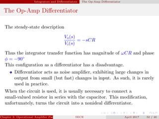 Chapter 3 operational amplifier electrical engineering | PDF
