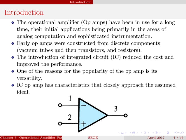 Chapter 3 operational amplifier electrical engineering | PDF