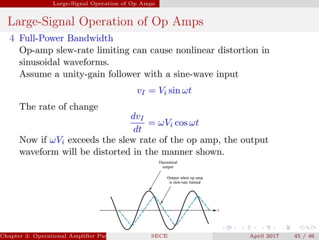 Chapter 3 operational amplifier electrical engineering | PDF