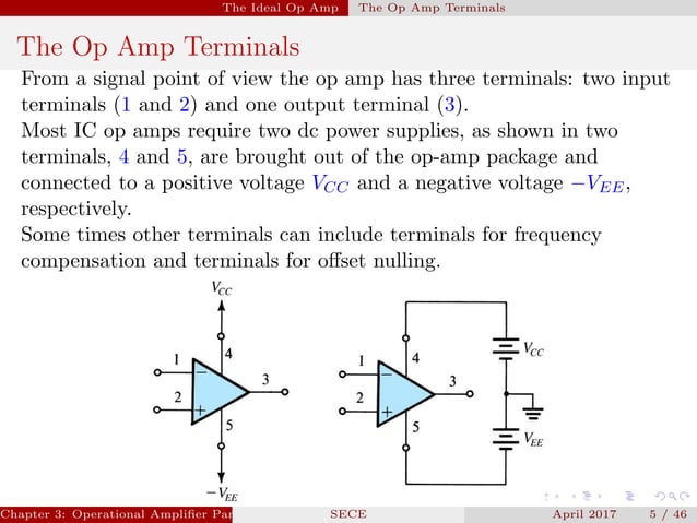 Chapter 3 operational amplifier electrical engineering | PDF