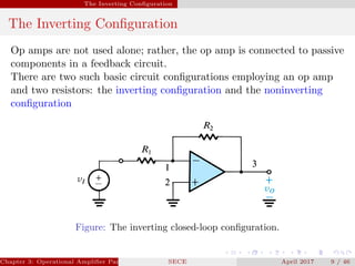 Chapter 3 operational amplifier electrical engineering | PDF