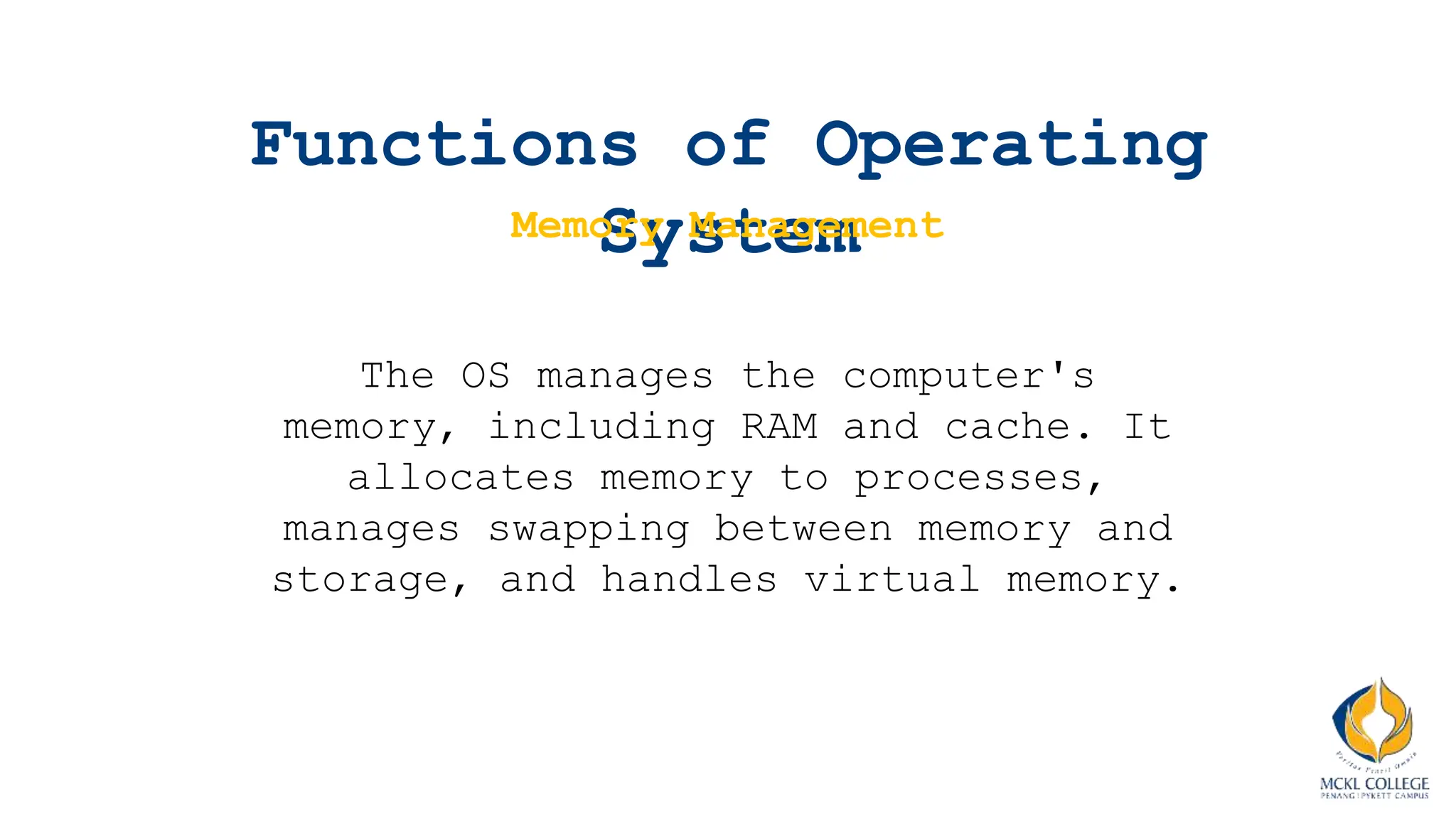 Chapter 3 Operating System Os It And Computer Science Pptx Operating Systems Computer