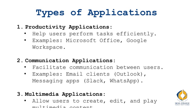 Chapter 3: Operating System (OS). IT and Computer Science | PPTX | Operating Systems | Computer ...